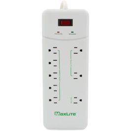 MaxLite 8-Outlet Advanced Surge Protector Power Strip